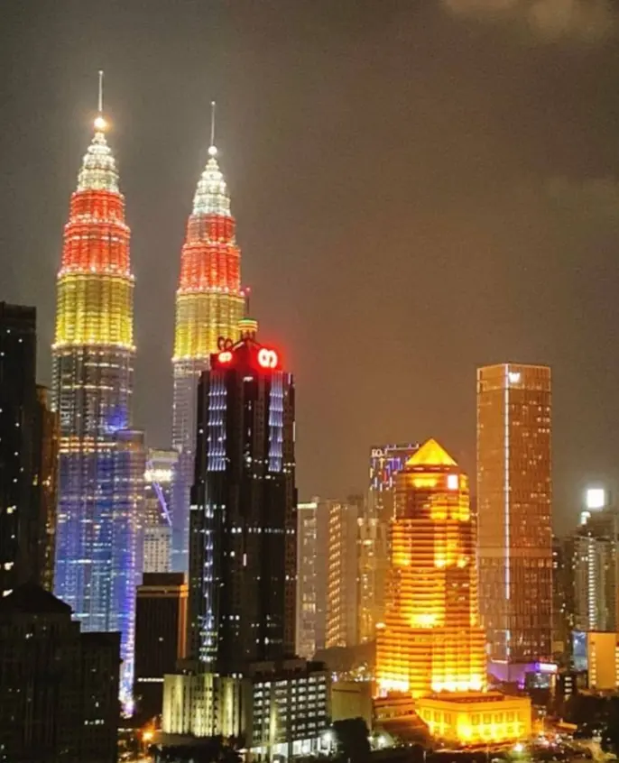 クアラルンプール 夜景。「ドライブや旅行で見かけた花と自然」のアルバム-みんなの趣味の園芸2477165